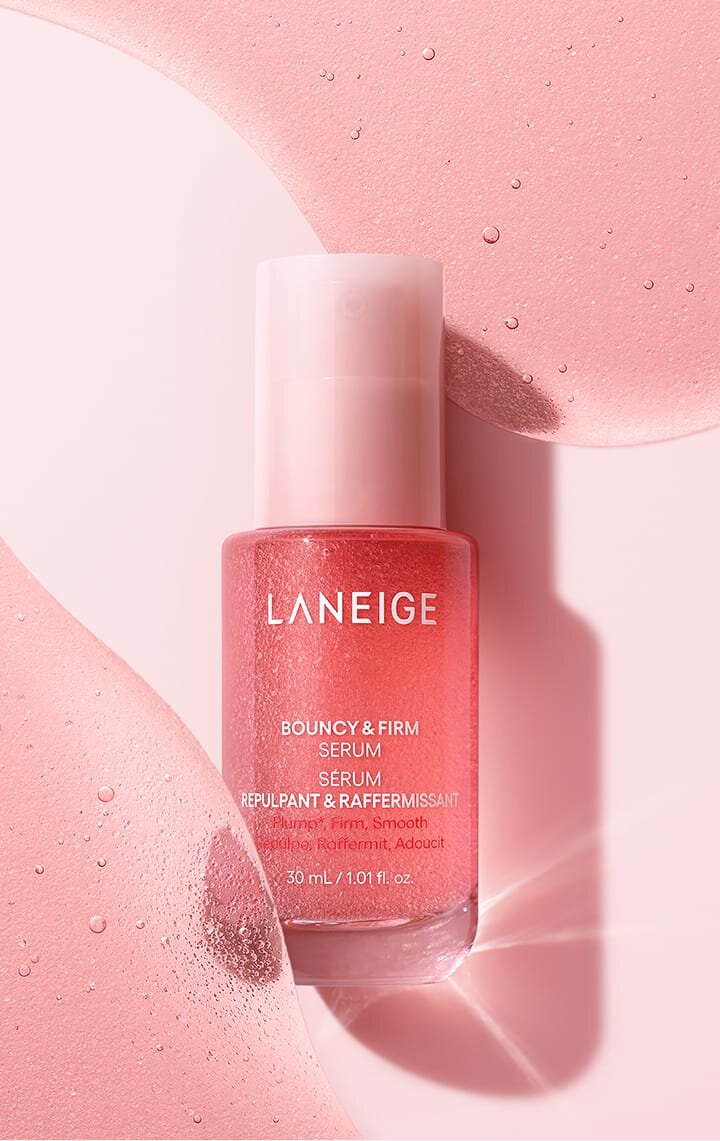 [New Launch] Laneige Bouncy & Firm Serum - Improves Skin Glow, Texture ...